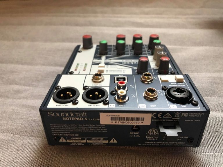 Soundcraft Notepad-5 - Music Press Asia